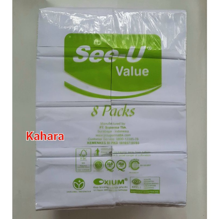 Jual Tisu Pop Up See U Multipurpose ( isi 8 ) BMT | Shopee Indonesia