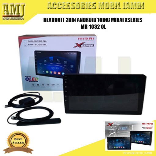 Jual HEADUNIT ANDROID 9 INCHI & 10 INCHI MIRAI X-SERIES MR-9032 QL MR 1032 | Shopee Indonesia
