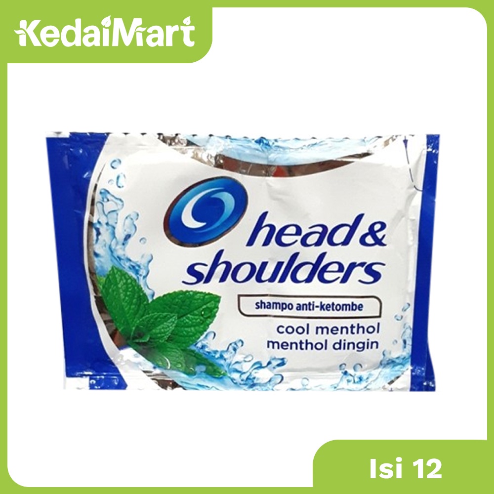 Jual Head & Shoulders Shampoo Cool Menthol Sachet 12 x 10 ml | Shopee ...