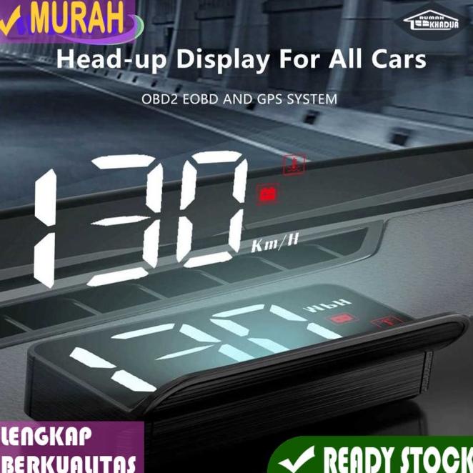 Jual Display Hud Mobil Obd2 Speedometer Head-Up Digital Projector M3 | Shopee Indonesia