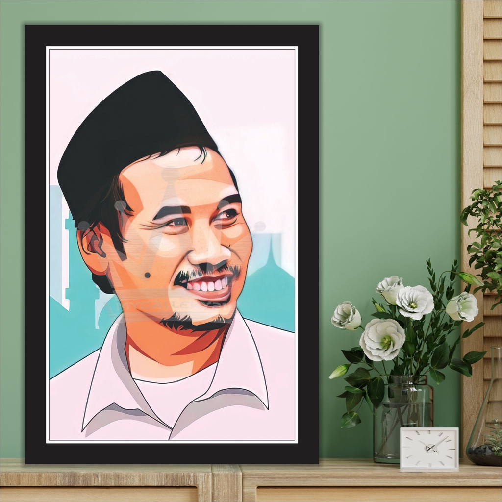 Jual Poster Gus Baha | Poster Ulama Dan Habaib | Foto Ulama | Foto ...