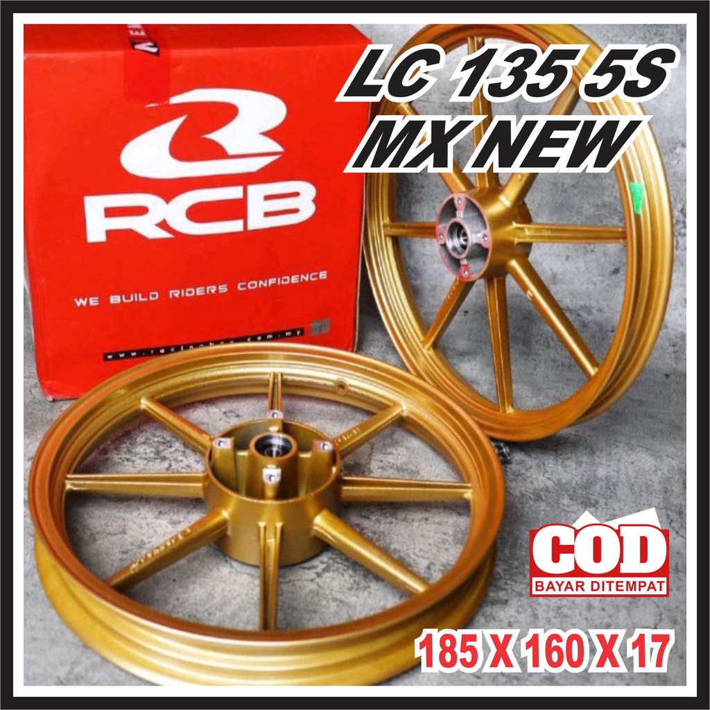 Jual VELG RACING RCB SP811 JUPITER MX NEW 5S 125Z TIARA ORIGINAL RCB ...