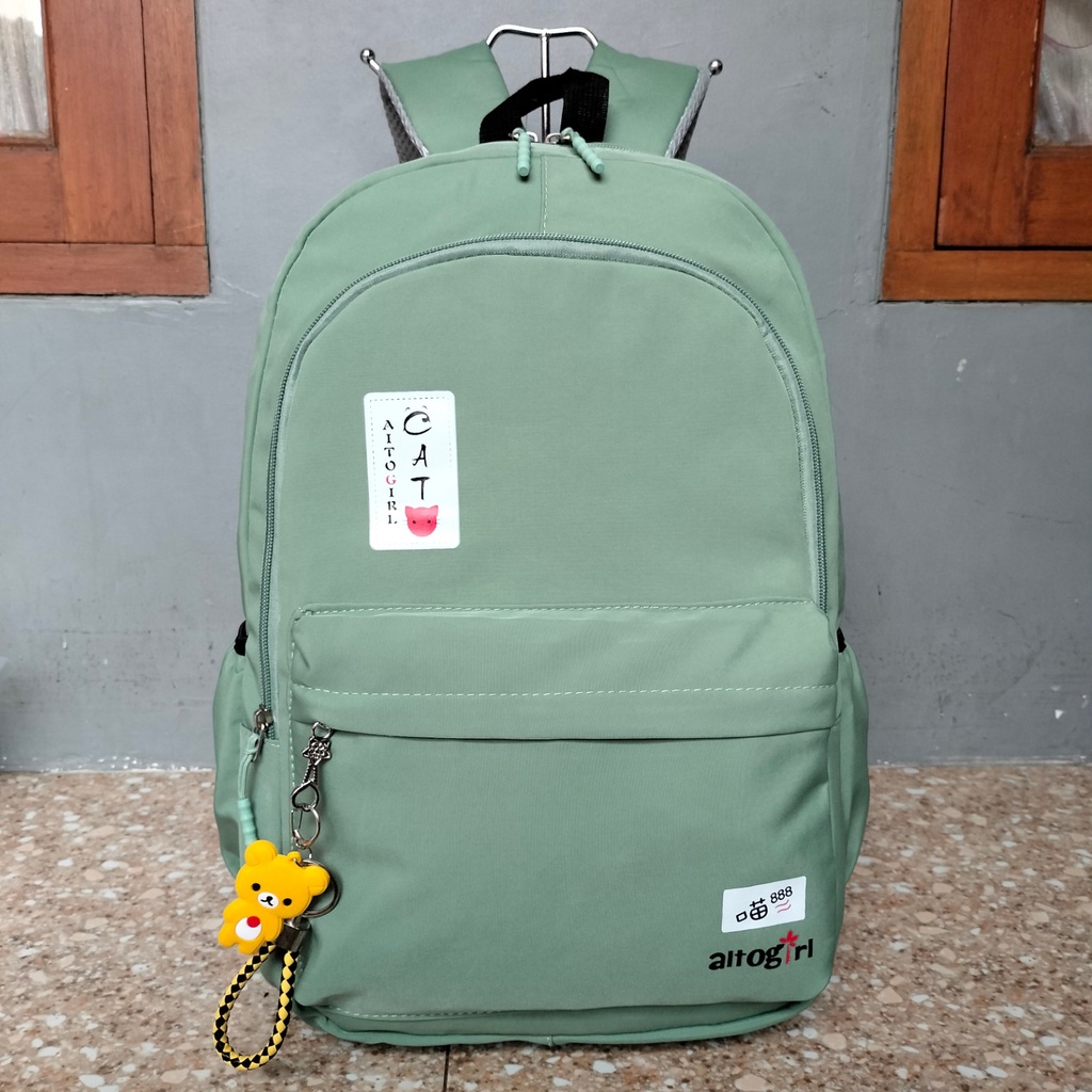 Jual tas alto - tas sekolah alto Tas Ransel Sekolah Polos Alto Girl ...
