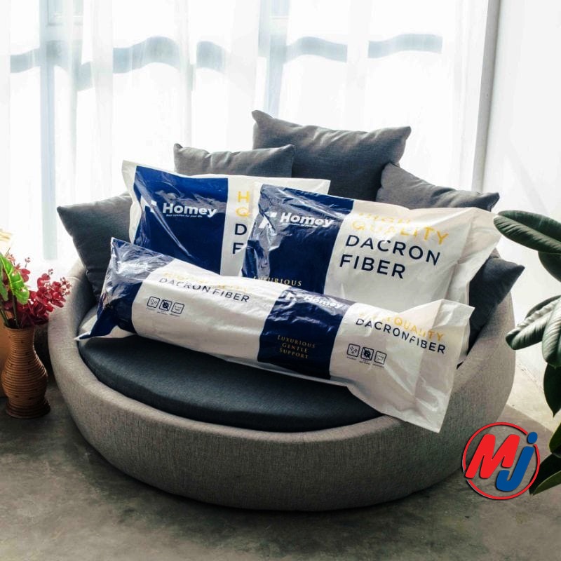 Jual Homey Bantal Guling / 100% Dakron / Sarung Putih / Bantal Dan ...