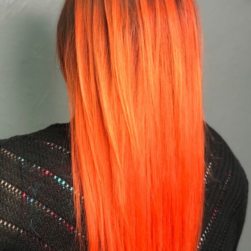Jual Cat rambut pravana Neons Orange Share In Jar | Shopee Indonesia
