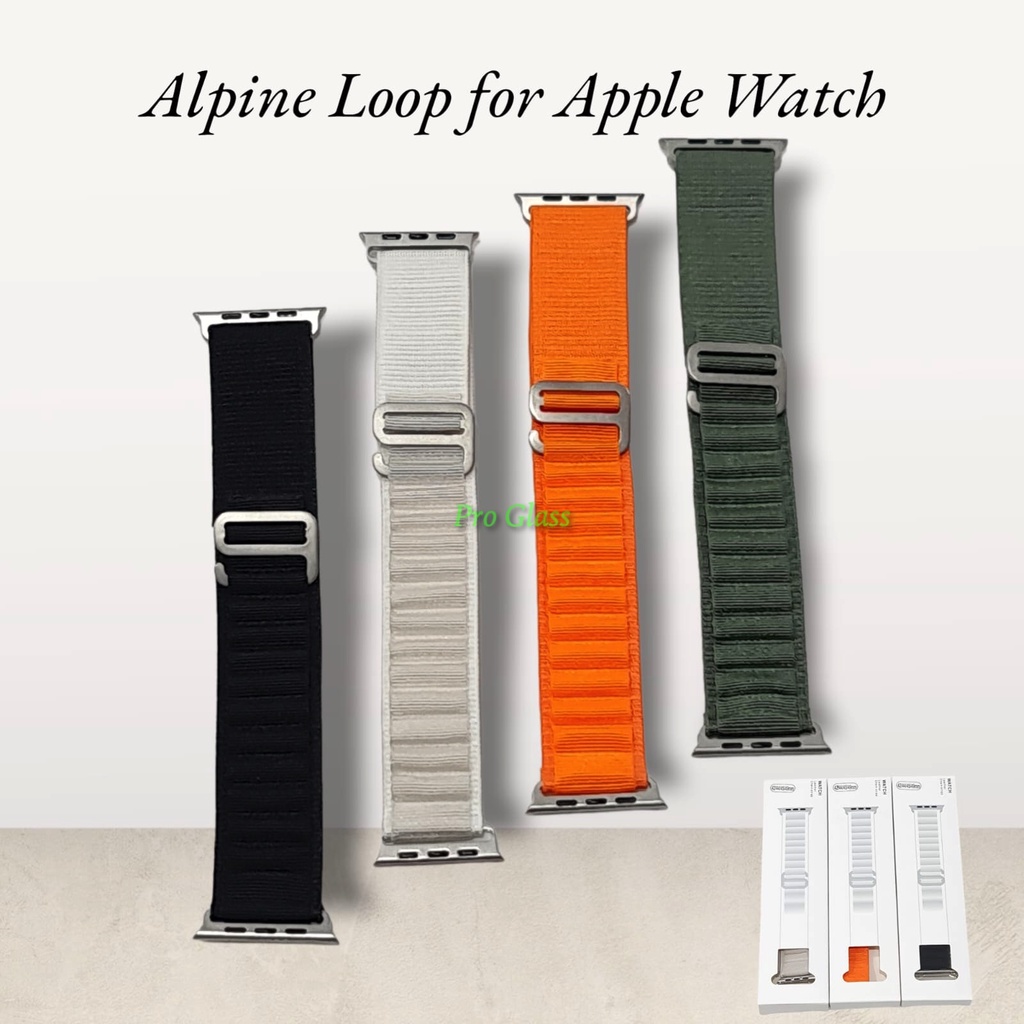 Jual Apple Watch Alpine Loop for Series 38 40 41 mm 42 44 45 49 mm ULTRA | Shopee Indonesia