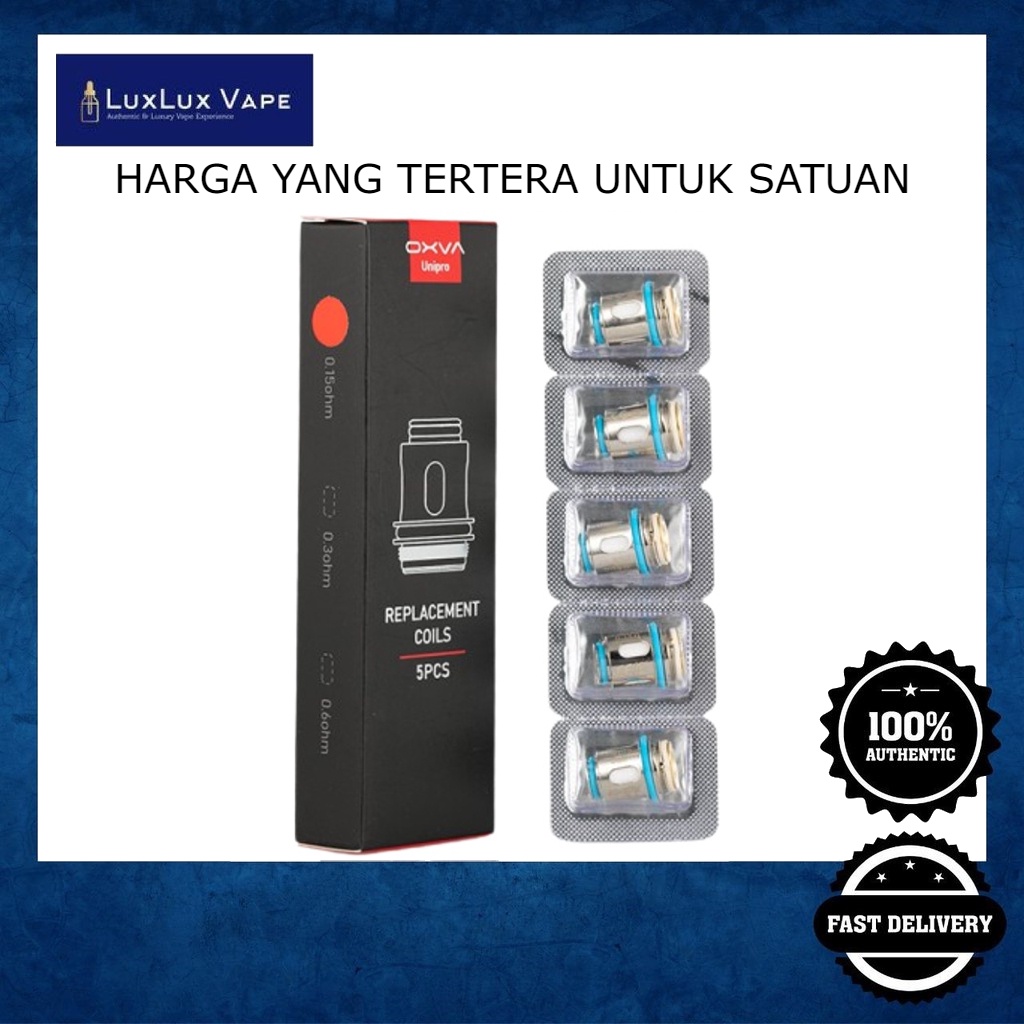 Jual COIL UNIPRO OXVA VELOCITY AUTHENTIC | Shopee Indonesia