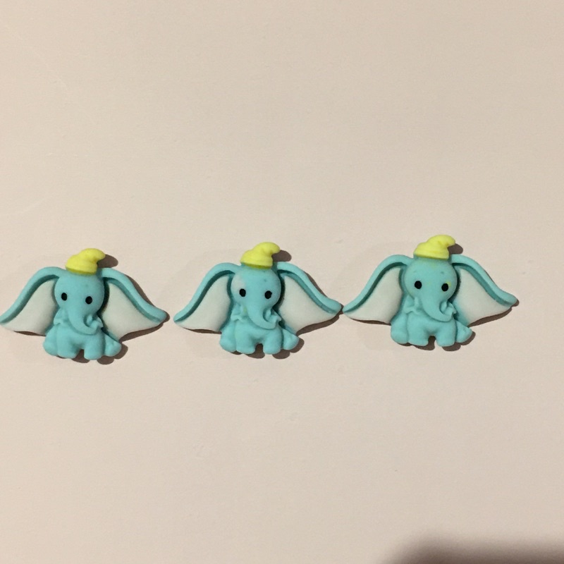 Jual Manik Resin Clay Karakter Dumbo, Zebra, Gary Spongebob (3pcs ...