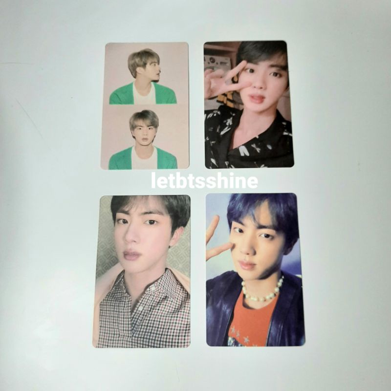Jual Photocard PC Seokjin Jin BTS Map of The Soul MOTS Persona Ver 1 2 ...