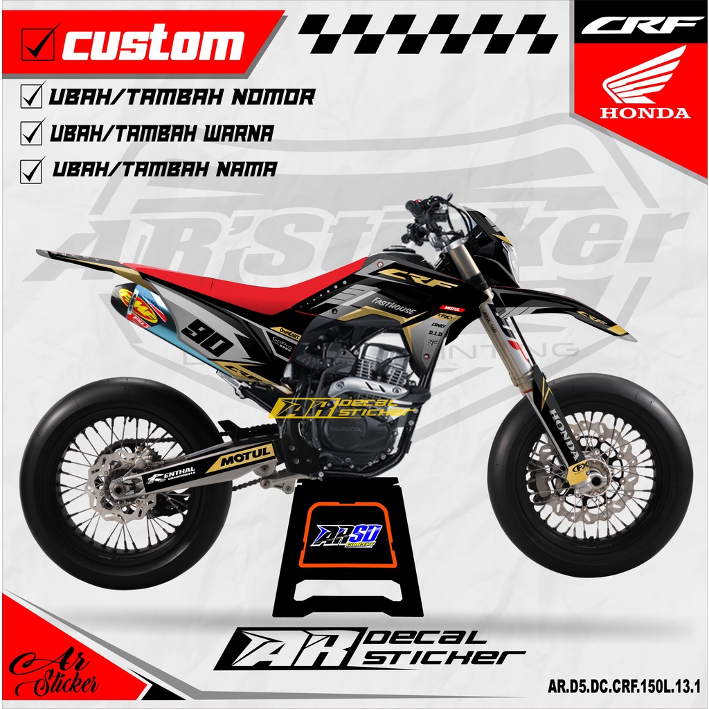 Jual Sticker Decal Honda CRF 150 L Full Body - Stiker Motor CRF 150L ...
