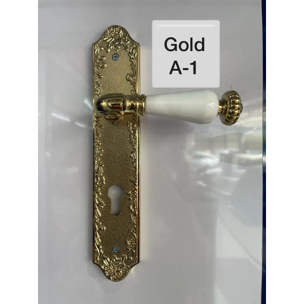 Jual Door Handle Pegangan Pintu Set Vintage Super Mewah Klasik Antik ...