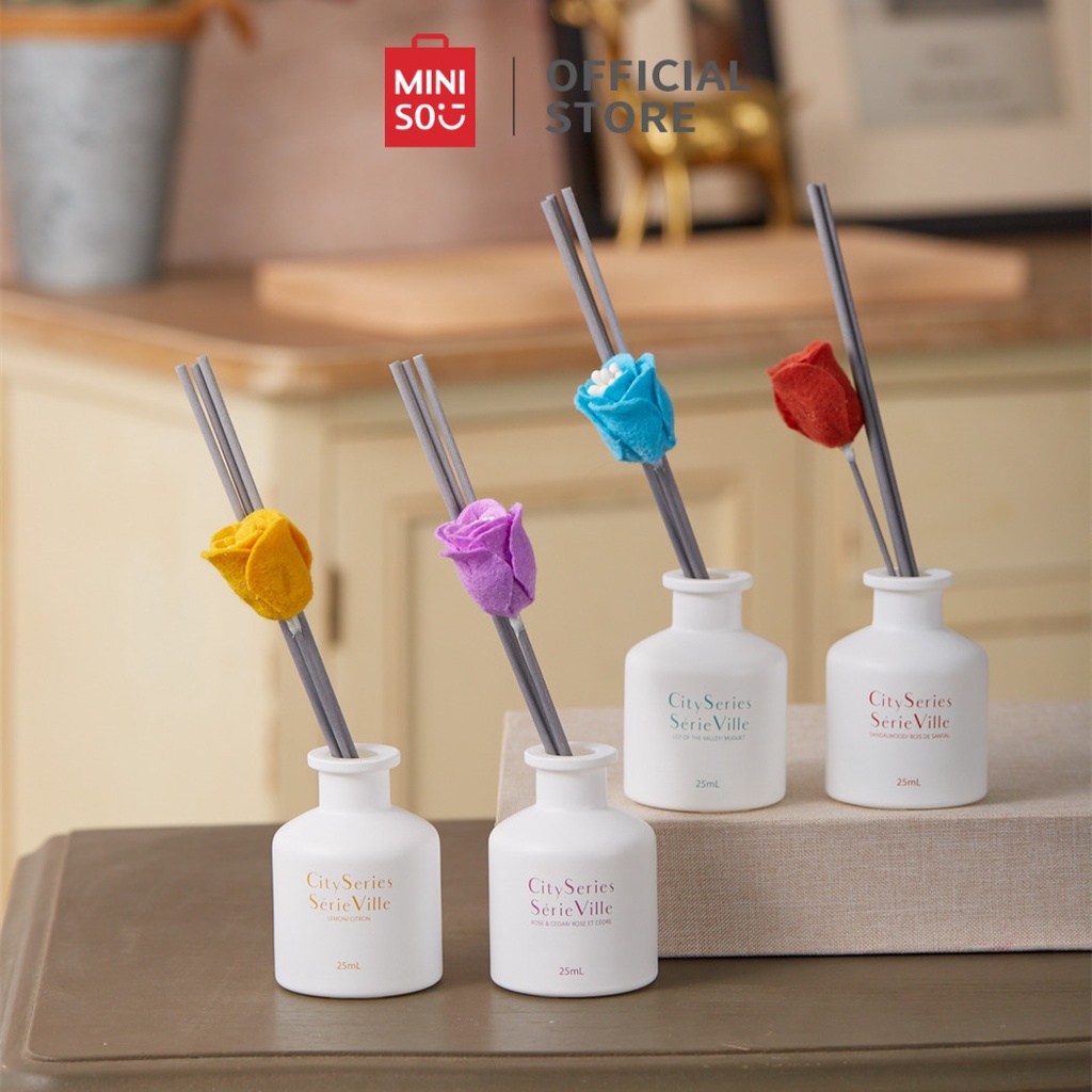 Jual Miniso Reed Diffuser Pengharum Ruangan Aroma Aromaterapi Mewah ...