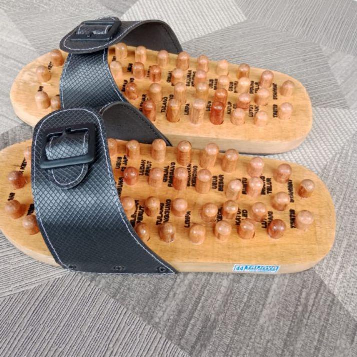 Jual ASC6-3MWA2 Sandal Rematik Kayu, Alas Kaki Kesehatan, Sendal Pijat ...
