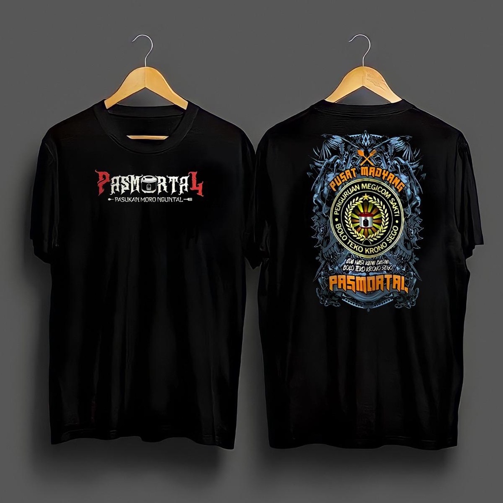 Jual baju kaos pasmortal edisi 6 adem nyaman dipakai | Shopee Indonesia