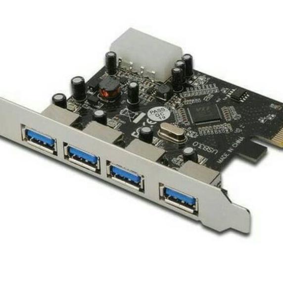 Jual Recomend ス PCI Express USB 3.0 4 port card - PCIE PCI-E Express ...