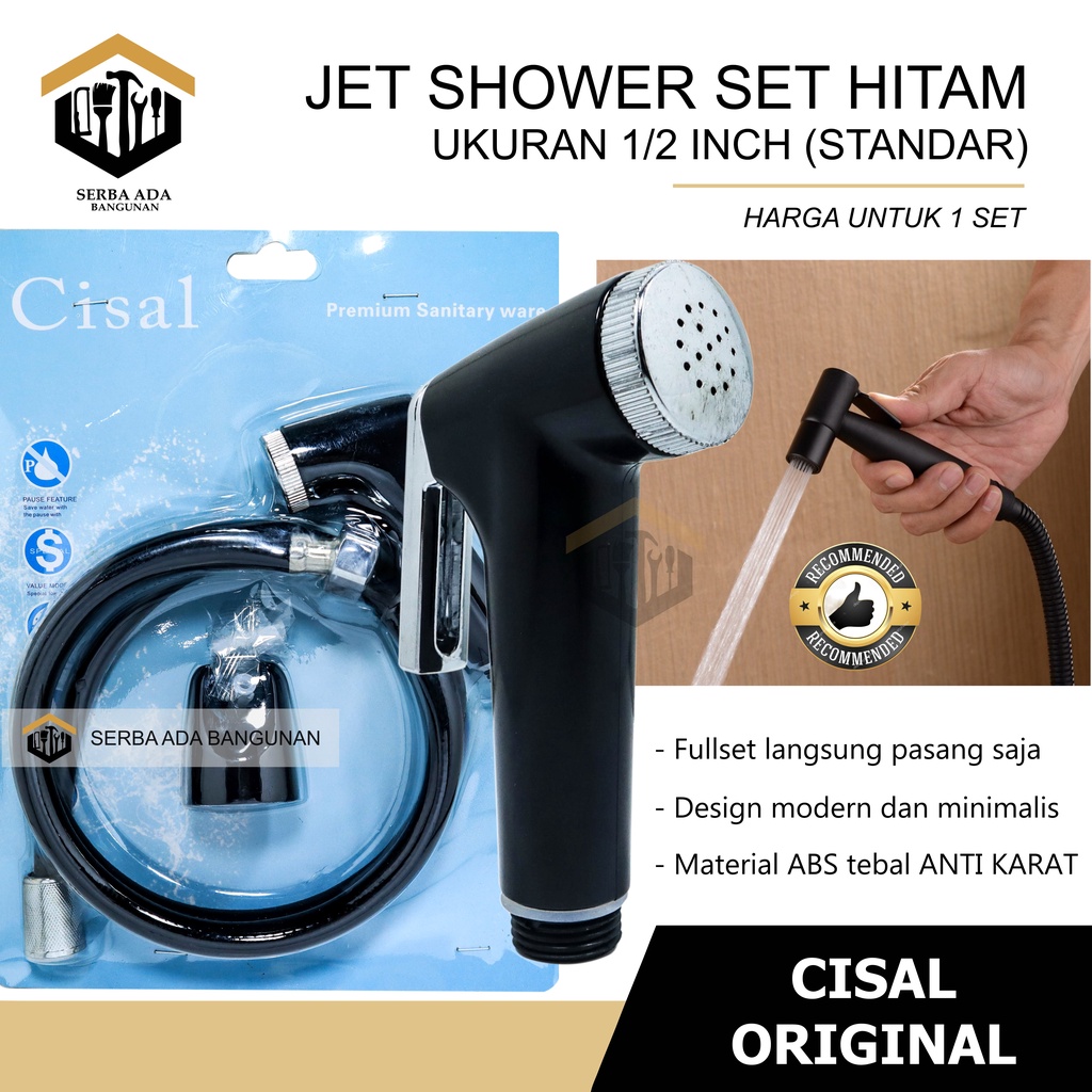 Jual Jet Shower Kloset Toilet Closet Wasser Cebok WC Semprotan Duduk ...