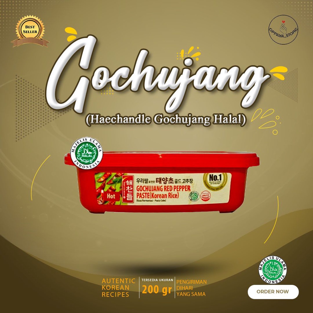 Jual Haechandle Gochujang Halal Saus Korean Red Pepper Paste 200Gr ...