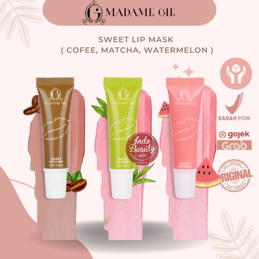 Jual BPOM MADAME GIE Sweet Lip Mask | Shopee Indonesia