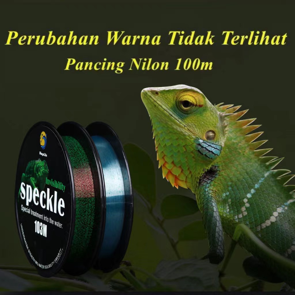 Jual Senar Pancing Garis Pancing Nilon 100m Senar Titik Tak Terlihat ...