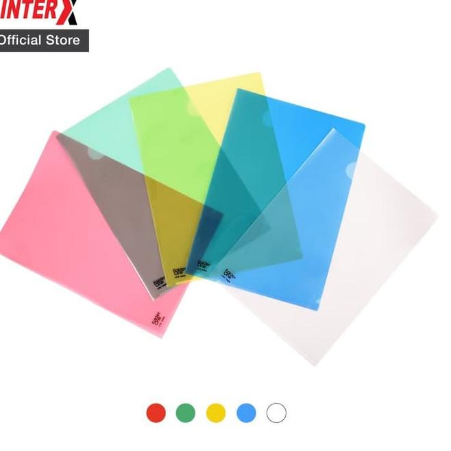 Jual [KODE PRODUK VQJ7L6639] Map L Bening Folio/Map File Bening Warna ...