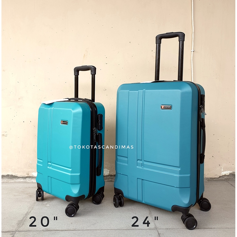Jual Koper Fiber Swiss Polo JS6904 Cabin Size 20 Inch | Shopee Indonesia