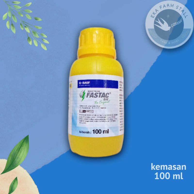 Jual INSEKTISIDA FASTAC 15EC PENGENDALI HAMA KEMASAN 100 ML | Shopee ...