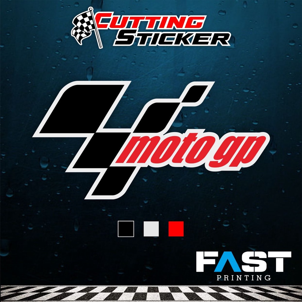 Jual CUTTING STICKER LOGO MOTO GP l STIKER MOBIL MOTOR KEREN | Shopee ...