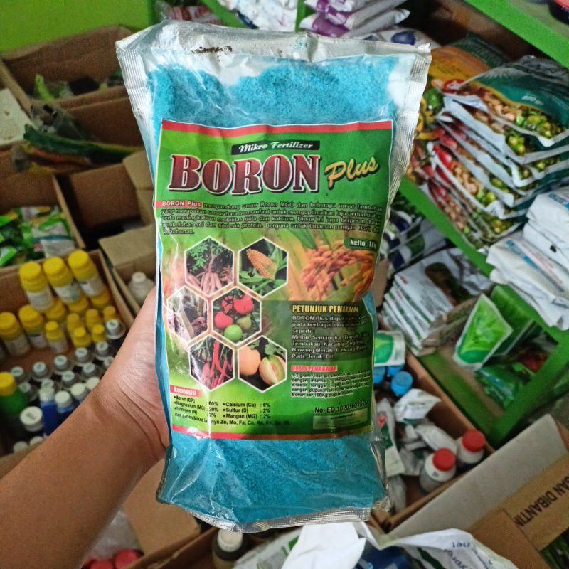Jual Pupuk Boron Blue Plus Kemasan 1 kg | Shopee Indonesia