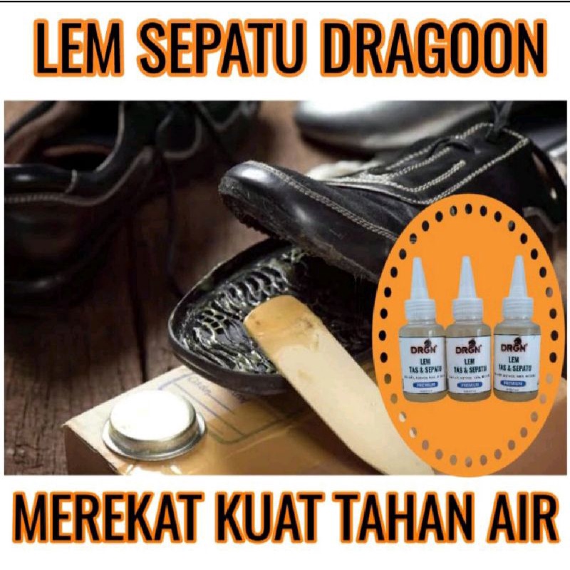 Jual Lem Sepatu Sandal Super Kuat Tahan Lama Lem Bening Tahan Air ...