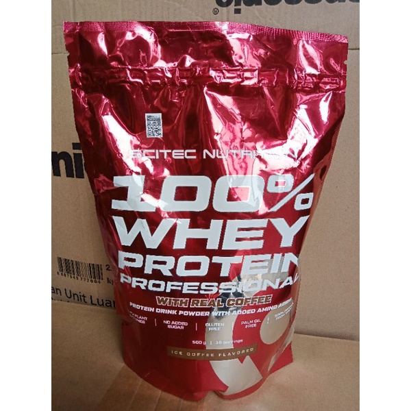 Jual 100% WHEY PROTEIN PROFESIONAL 500Gr | Shopee Indonesia