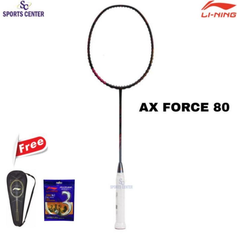 Jual New Raket Badminton Lining AX Force / AXForce 80 ( 3U 4U 5U ...