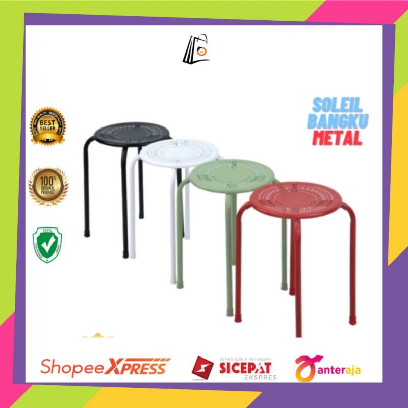 Jual Bangku besi/kursi minimalis/bangku serbaguna/bangku outdoor/bangku ...