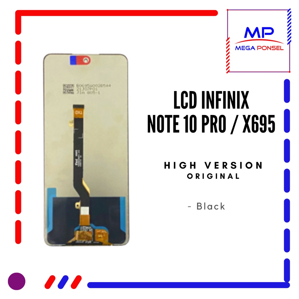 Jual LCD Infinix Note 10 Pro / X695 Fullset Touchscreen | Shopee Indonesia