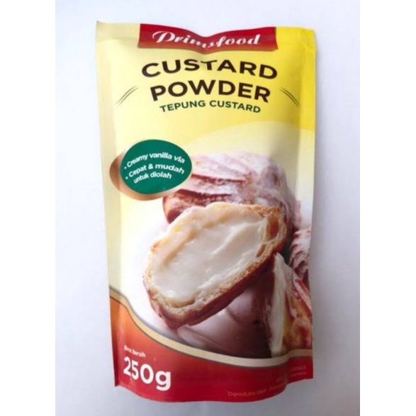 Jual TEPUNG CUSTRAD PAWDER-CUSTRAD POWDER PRIMSFOOD kEMASAN 250GR ...