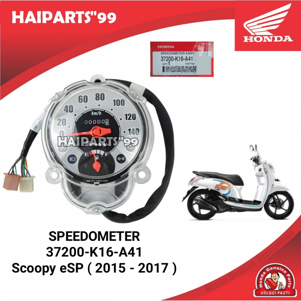 Jual Speedometer Assy Spedo Meter Kilo Meter Km Assy Honda Scoopy Esp ...