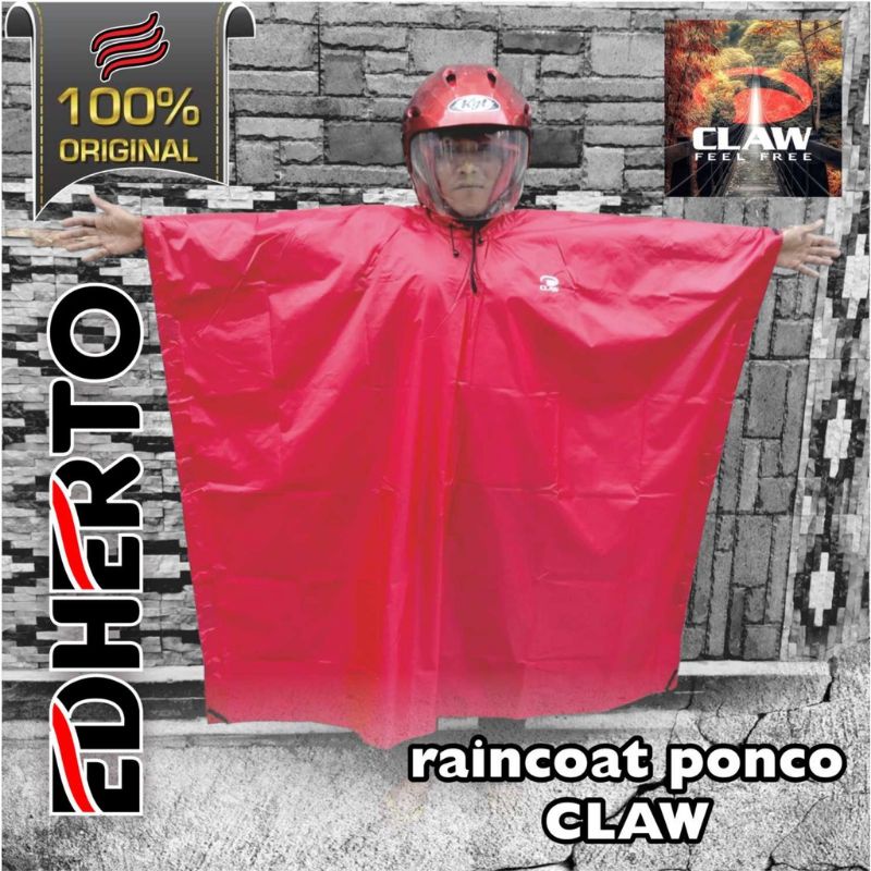 Jual Raincoat Ponco 3 in 1 Claw Feel Free - Ponco Petualang Claw - Jas ...
