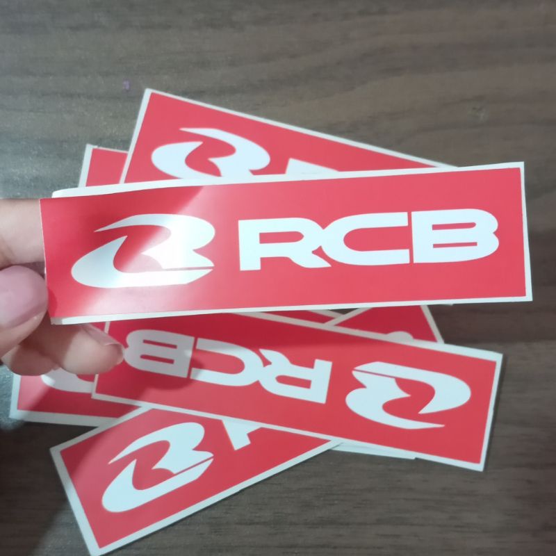 Jual STIKER PRINTCUT LOGO RCB (TANPA MINIMAL PEMBELIAN) | Shopee Indonesia