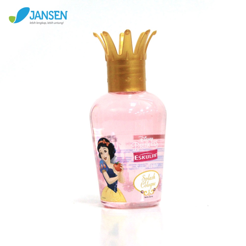 Jual Eskulin Parfum Princess Splash 60 ml | Cinderella - Snow White ...