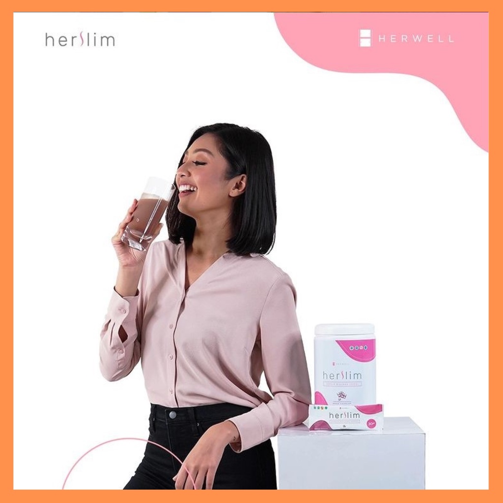 Jual HERSLIM by Herwell 1 Botol ISI 20 SACHET Minuman Susu Coklat ...