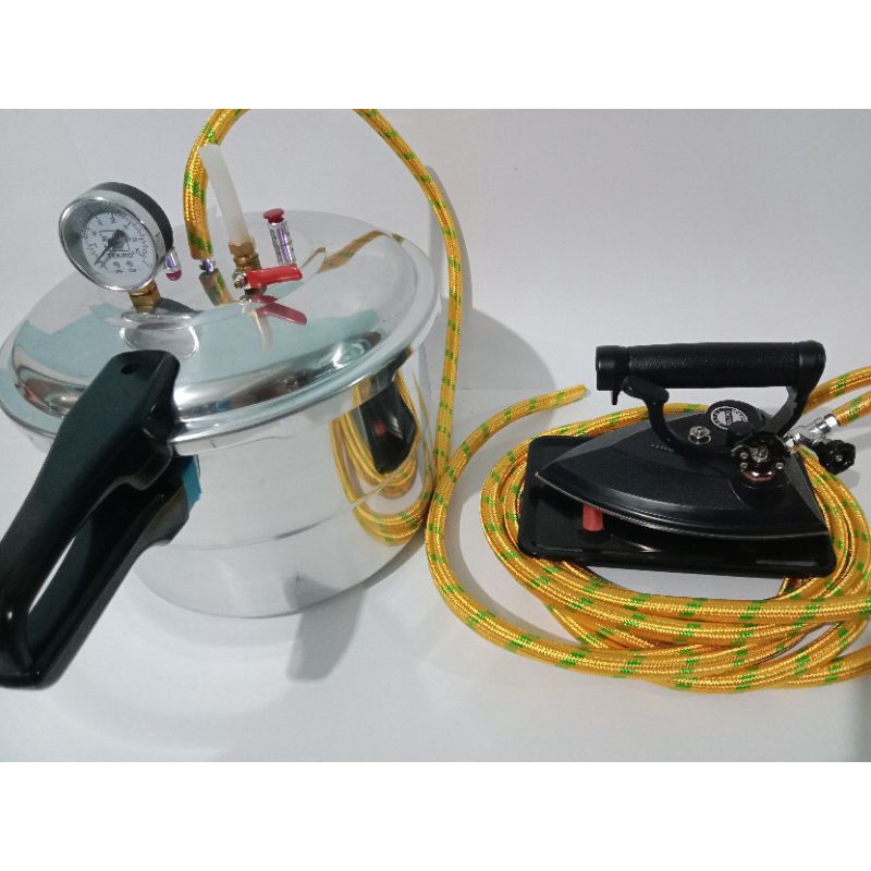 Jual setrika uap presto 12 liter + steam trap/setrika uap boiler ...