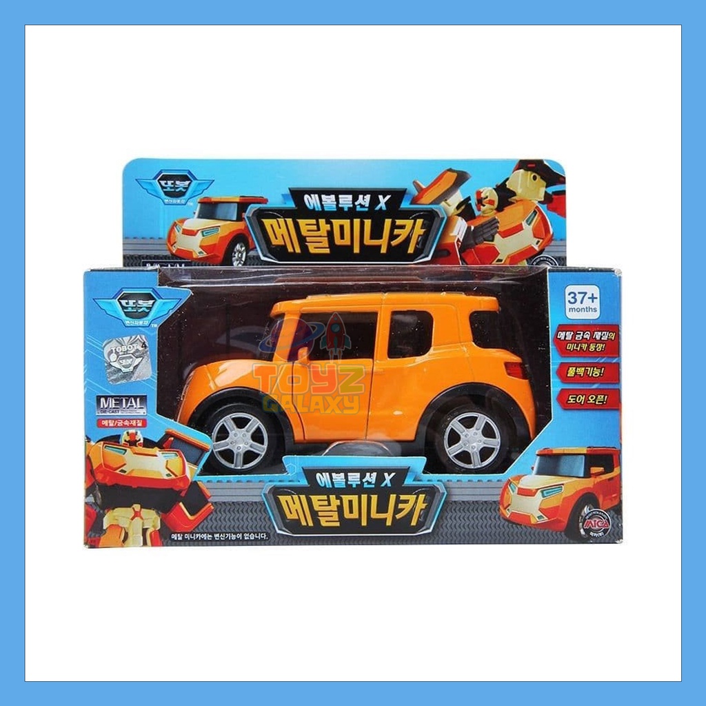 Jual TOBOT Metal Mini CAR EVOLUTION X - ORIGINAL | Shopee Indonesia