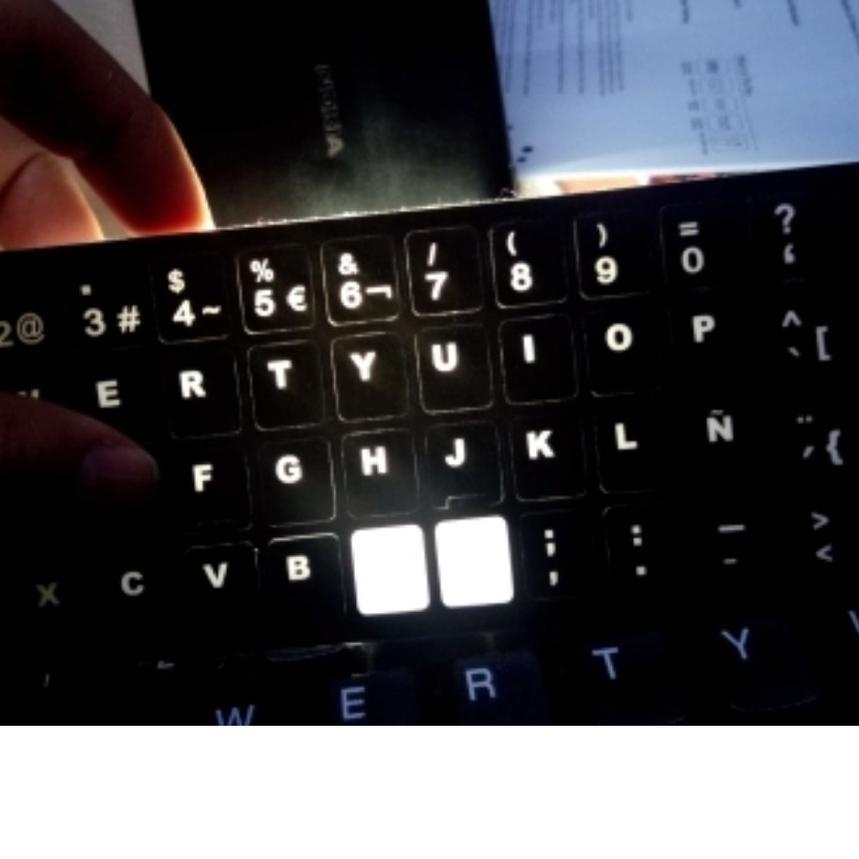 Jual Terbaru 5.5 Sticker Keyboard Pelindung huruf tombol English Layout ...
