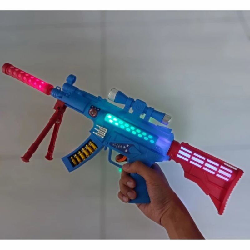 Jual Mainan Tembak Tembakan Lampu Suara Capt America Batre Anak Laki ...