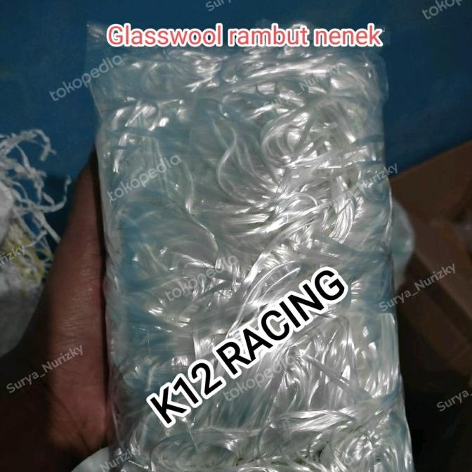 Jual [BISA COD] glasswool glass wool gasbul gaspul rambut nenek 1kg ...