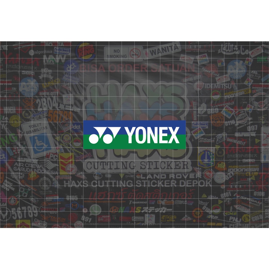Jual Cutting Sticker Logo Yonex 8 Cm Untuk Motor Mobil V2 | Shopee ...