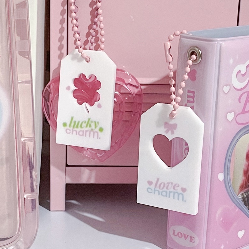 Jual my ( lucky / love ) charm keychain | CUPID DIARY | Shopee Indonesia