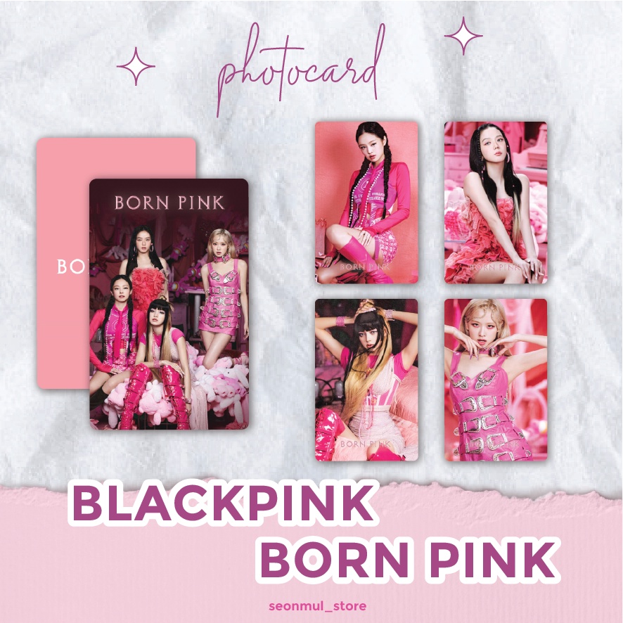 Jual PHOTOCARD BLACKPINK BORN PINK / PC BLACKPINK | Shopee Indonesia