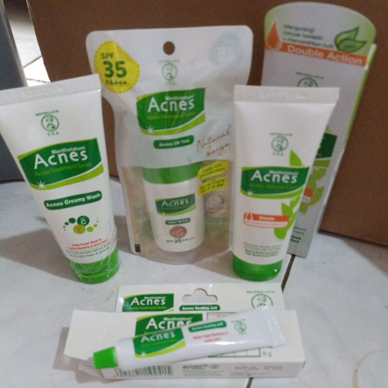 Jual PAKET ACNES TREATMENT SERIES ISIi 5 | Shopee Indonesia
