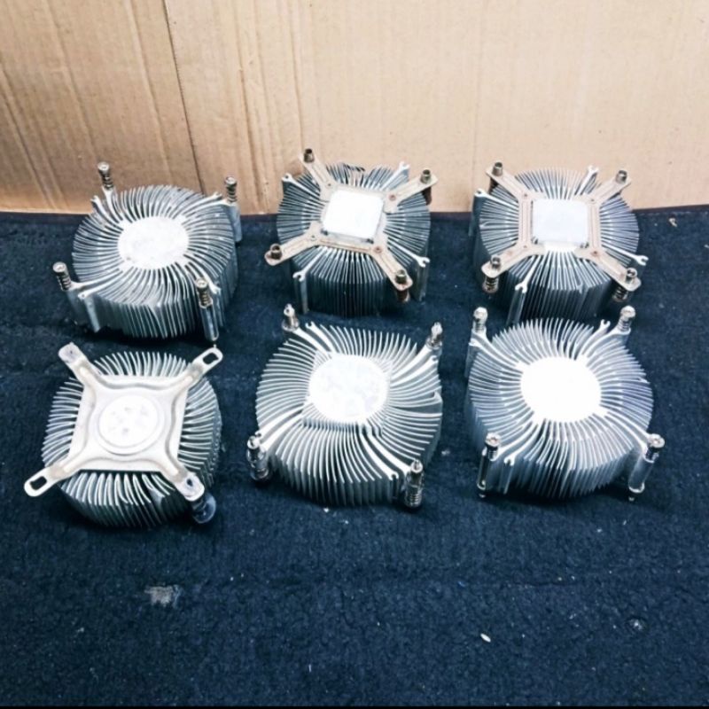 Jual HEATSINK PENDINGIN BEKAS PROCESSOR RADIATOR FAN HEATSINK ALUMINIUM ...