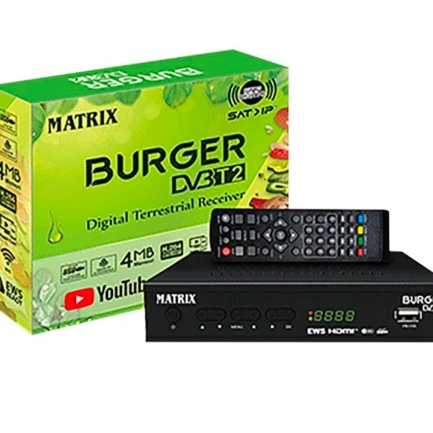 Jual Set top box-set top box matrix burger hijau - receiver tv digital ... Jual Set top box-set top box matrix burger hijau - receiver tv digital ...